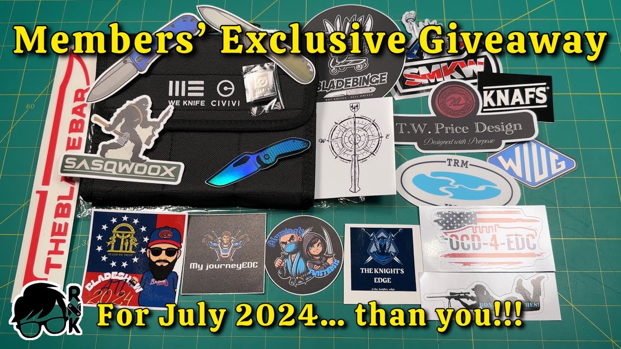 Members’ July 2024 Exclusive Giveaway… enter here for members only ...