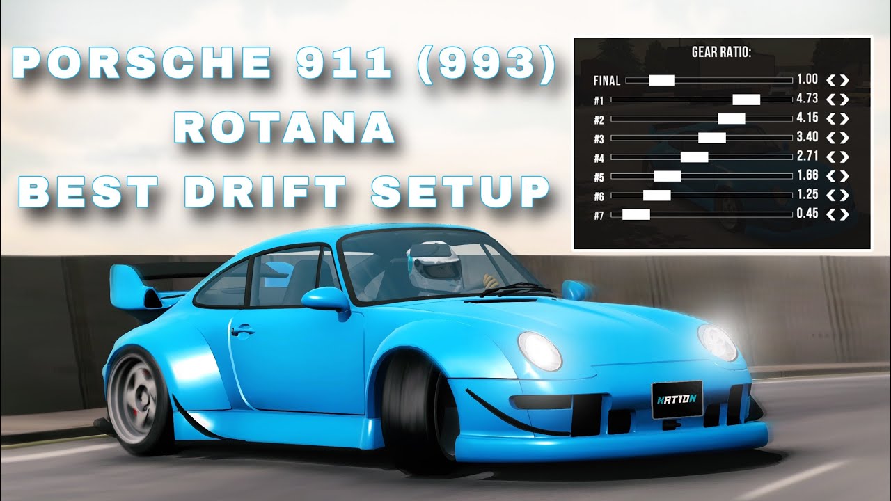 PORSCHE 991 (993) “ROTANA” BEST DRIFT SETUP | Car Parking Multiplayer ...