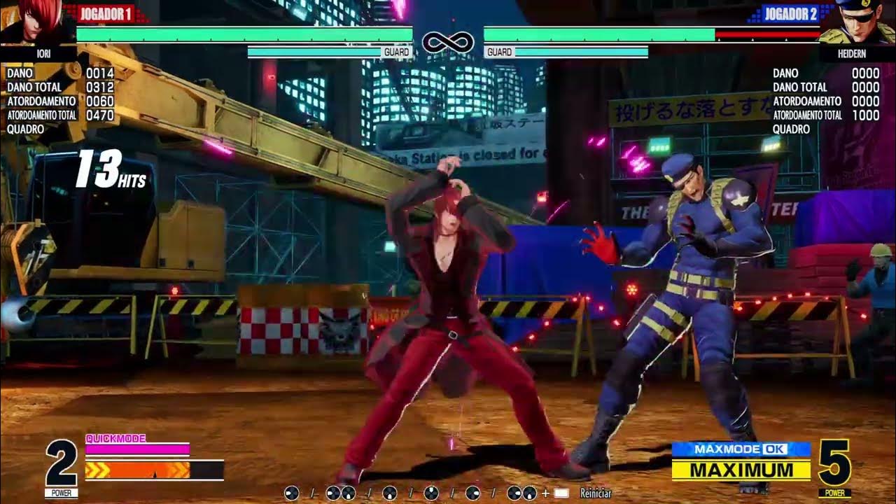 THE KING OF FIGHTERS XV_ IORI IAGAMI AMAZING HARD STUN TOD COMBO - YouTube
