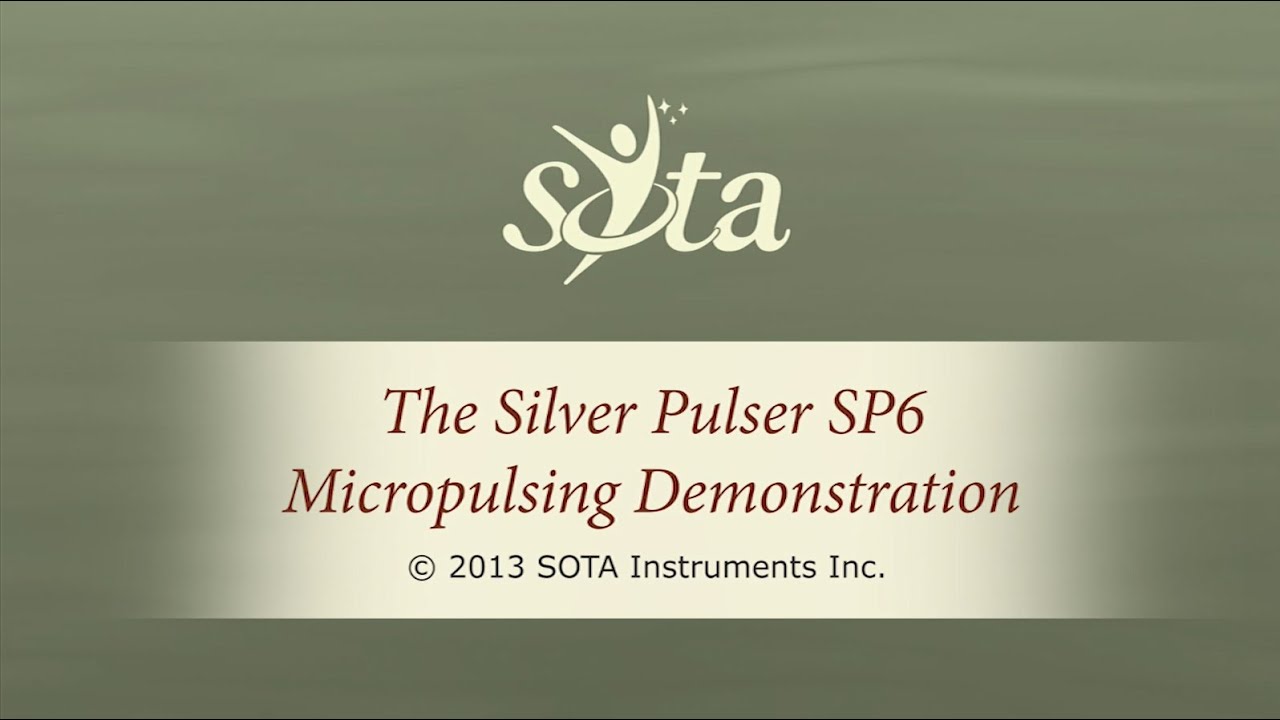 SOTA Silver Pulser - Model SP6 - Micropulsing Demonstration - YouTube