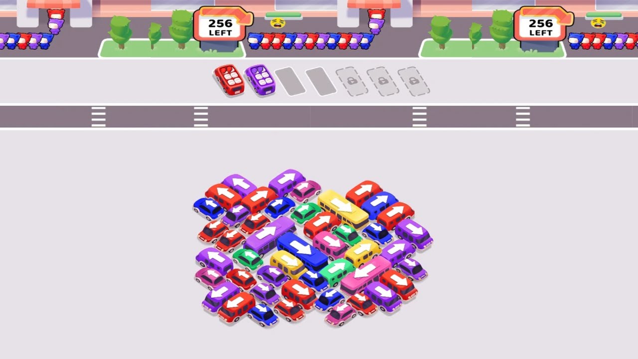 Bus Jam Escape, Android Gameplay, Mobile Game, Traffic Game, Car Game ...