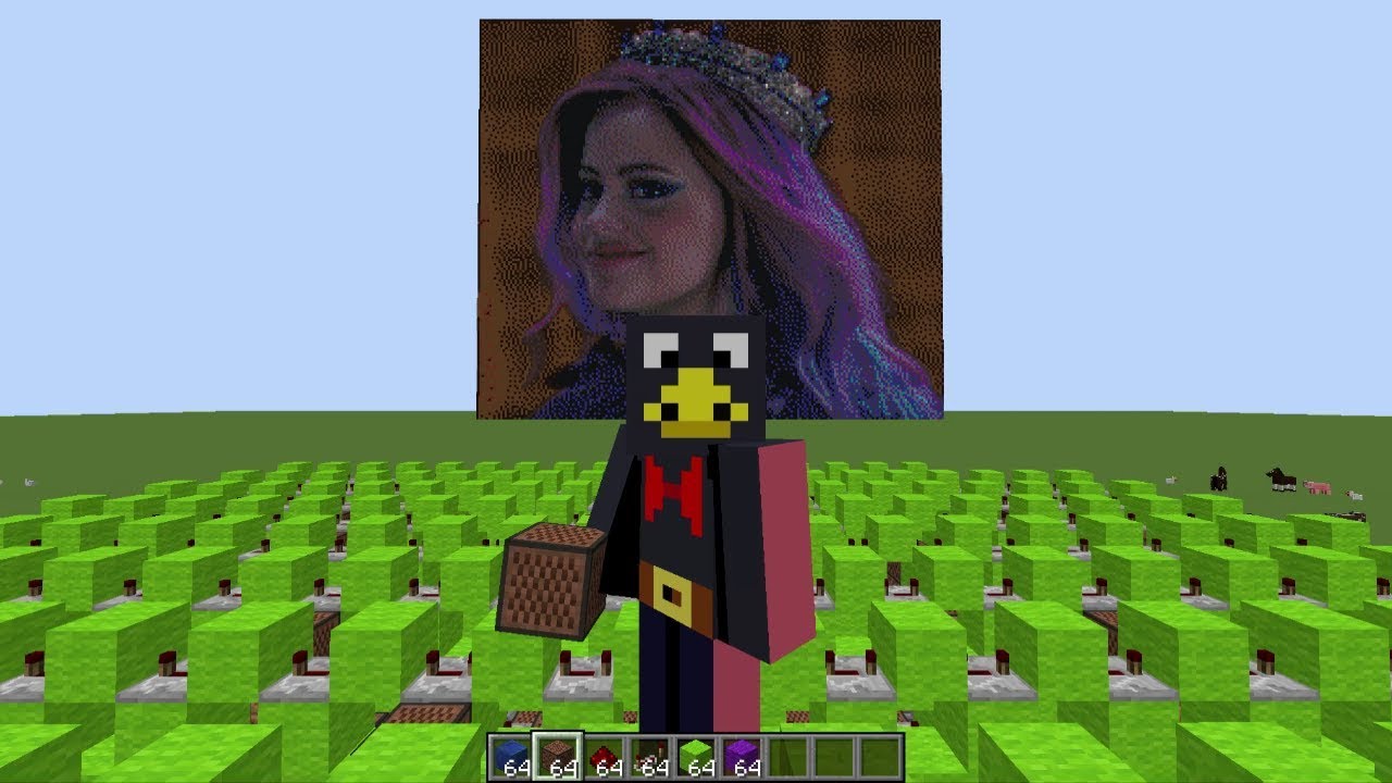 I made Queen Of Mean using Minecraft Note Blocks - YouTube