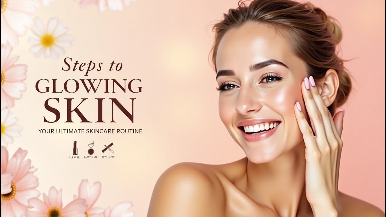 "Steps to Glowing Skin : Your Ultimate Skincare Routine 💆‍♀️🌸" - YouTube
