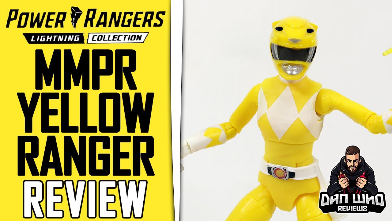 Power Rangers Lightning Collection Mighty Morphin Yellow Ranger Review ...
