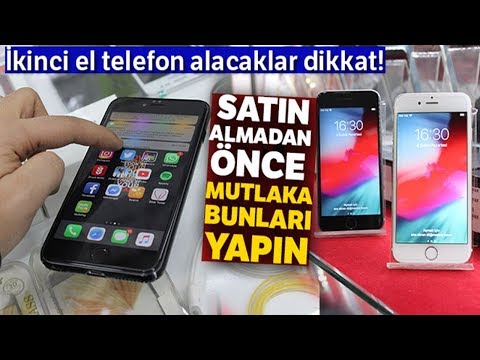 İkinci El Telefon Alırken Nelere Dikkat Edilmeli? İşte Cevabı...