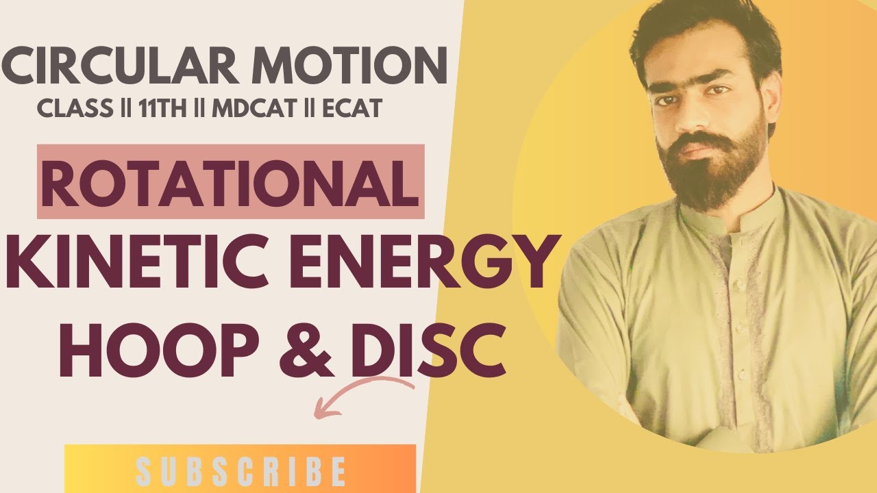 ROTATIONAL KINETIC ENERGY || KINETIC ENERGY OF HOOP AND DISC || PHYSICS ...