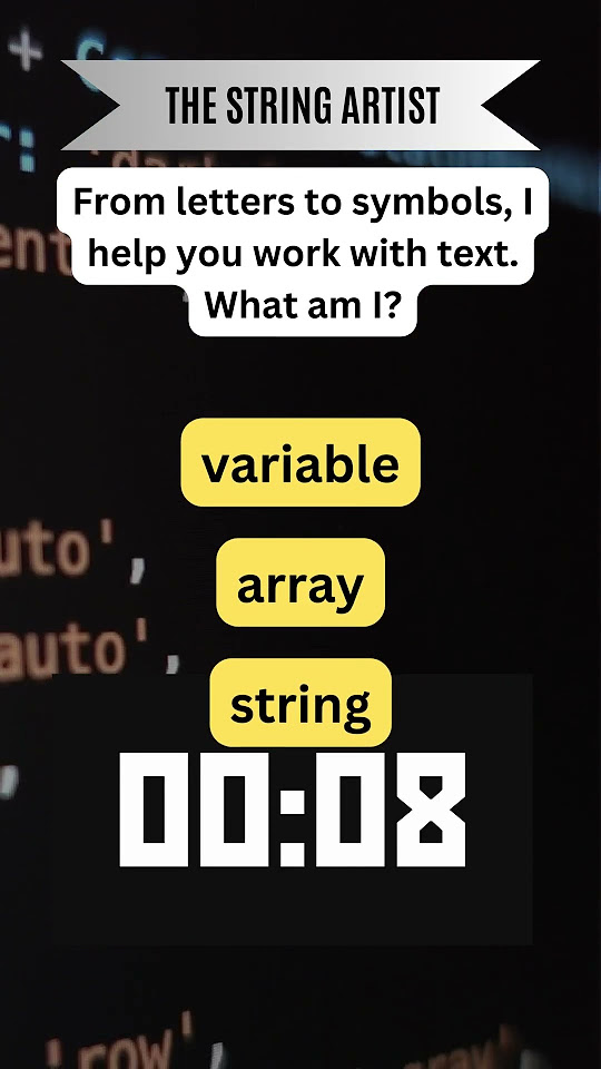 The String Artist Javascript Riddle Challenge Codingchallenge Codebreaker Javascript 
