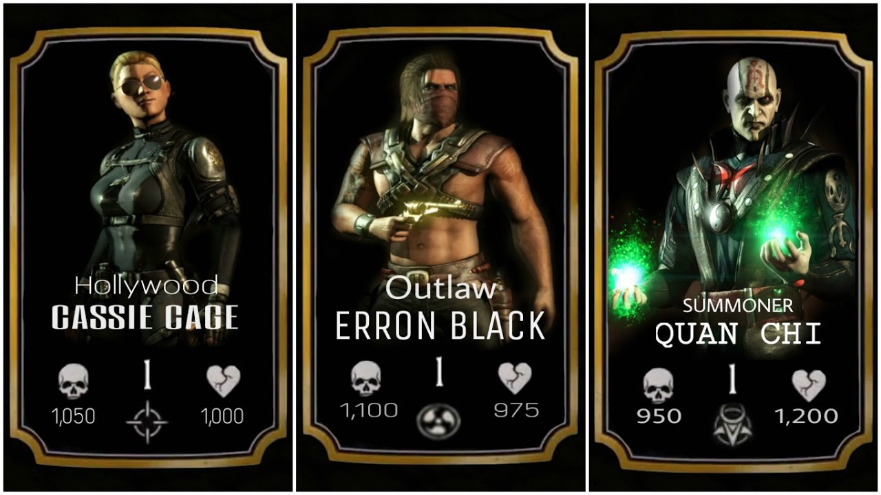 MKX MOBILE: NEW CHARACTERS IN THE NEW UPDATE ?! - YouTube