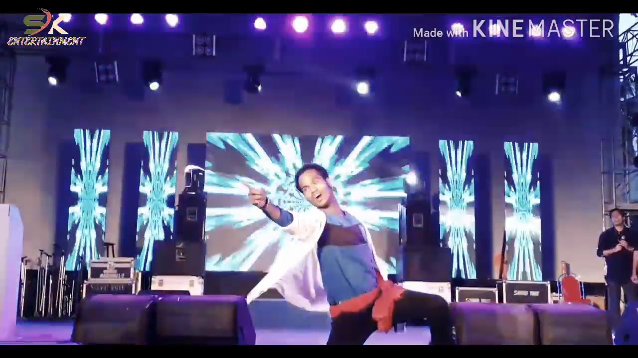 Jitendra dance khesari looks bhojpuri - YouTube