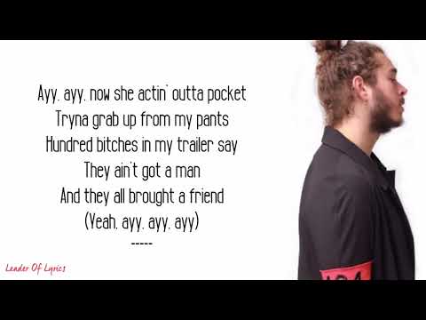 Post Malone -  rockstar (Lyrics) ft  21 Savage