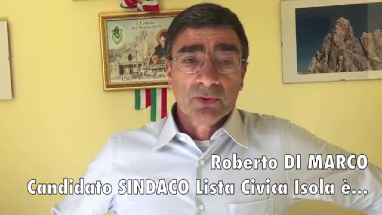 Roberto Di Marco Sindaco - YouTube