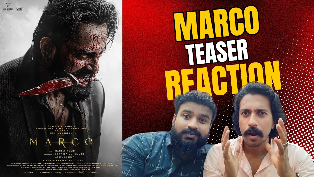 Marco | Teaser Reaction | Unni Mukundan | Haneef adani | Malayalam ...