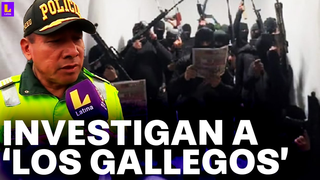 Policía de Perú se pronuncia sobre video de 'Los Gallegos': "Se debe ...