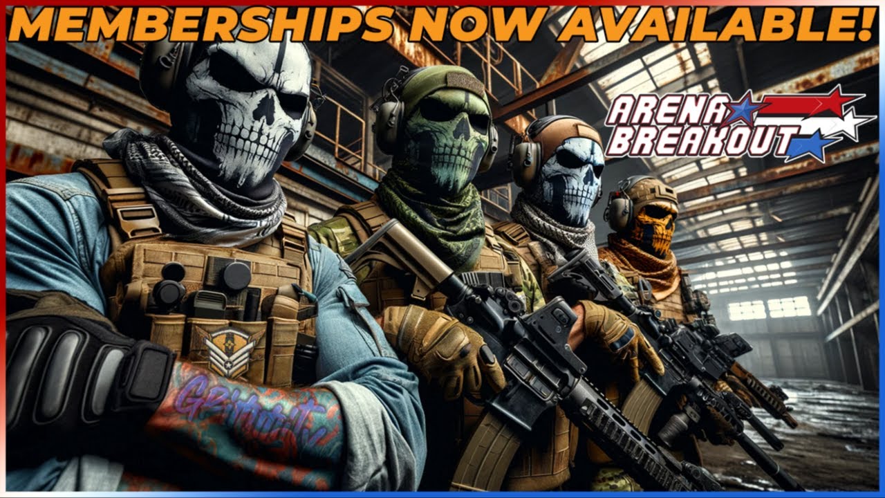 MEMBERSHIPS AVAILABLE! - Arena Breakout - YouTube