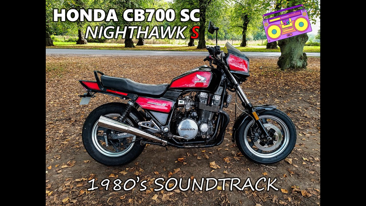 1984 Honda CB700 SC Nighthawk S - Straight Piped - SOUND TRACK - YouTube