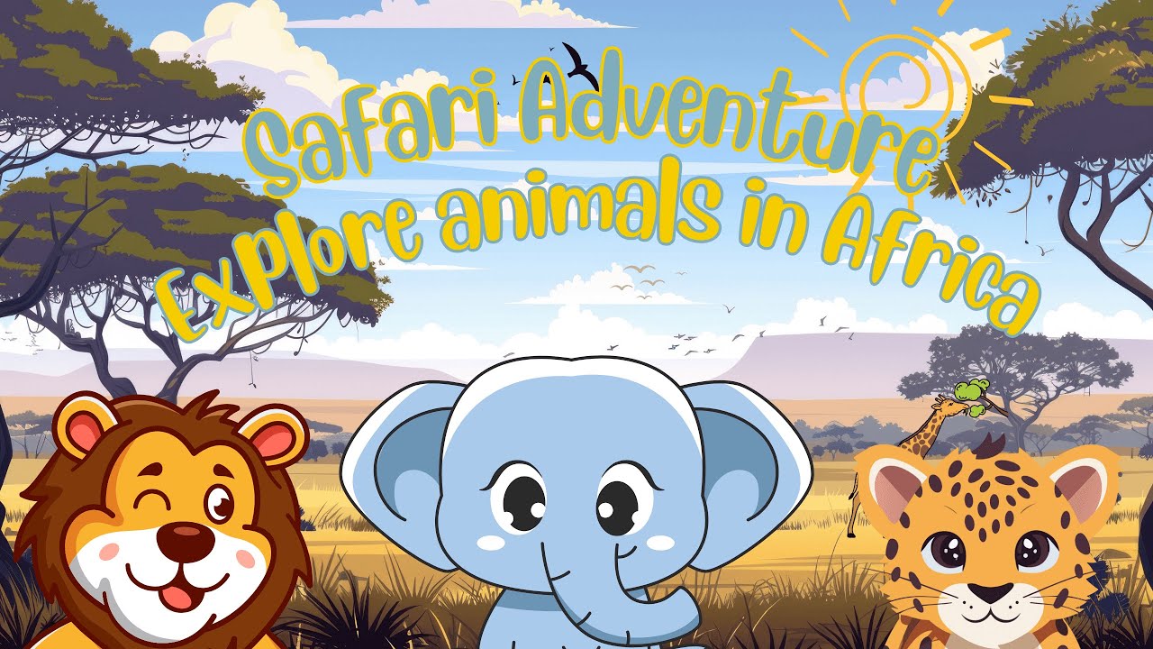 Safari Adventure: Meet the Amazing Animals of Africa! - YouTube