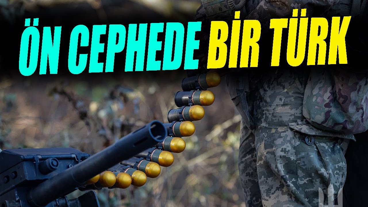 Savaşın ön cephesinde bir Türk - Savunma Sanayi - Repkon Defence - Ukraine RDS40 grenade ...
