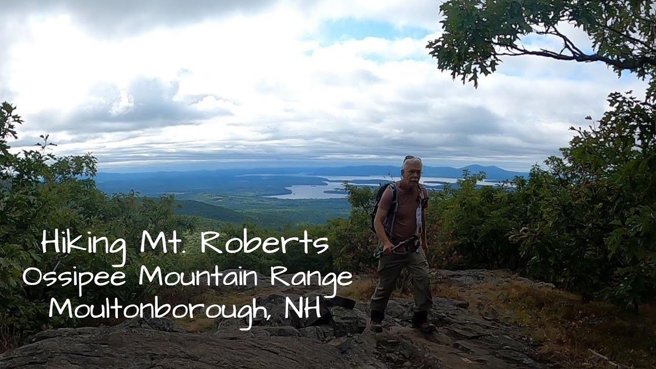 Senior Hiker on Mt Roberts, Ossipee Range, Moultonborough, NH - YouTube