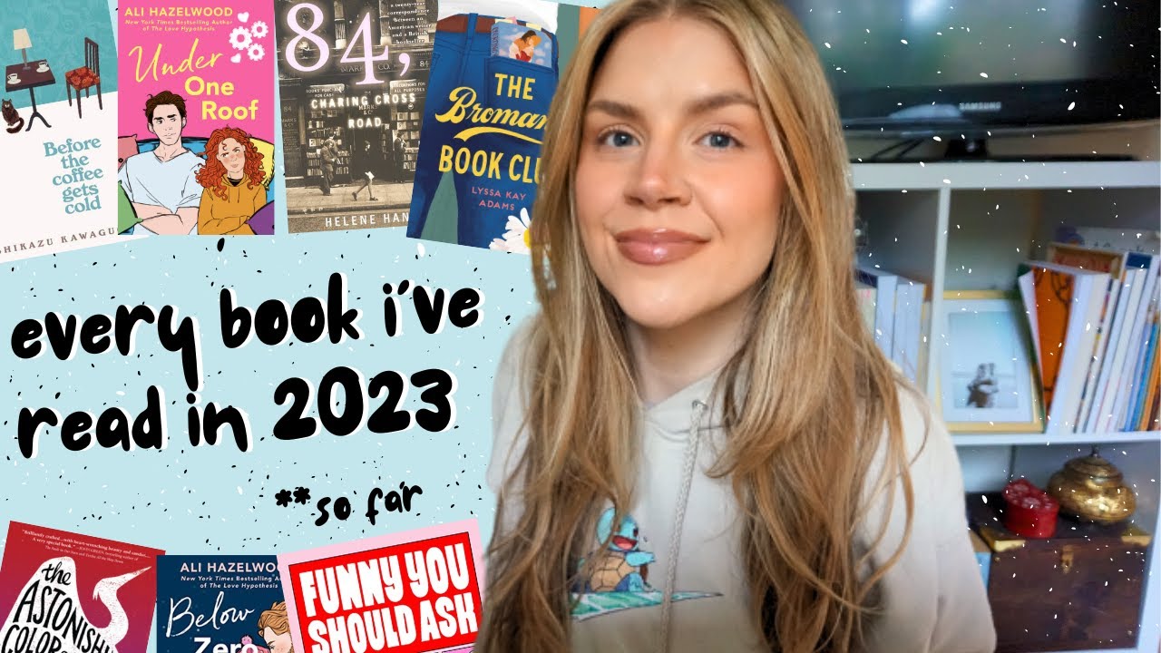 all the books i've read in 2023 (so far) - YouTube
