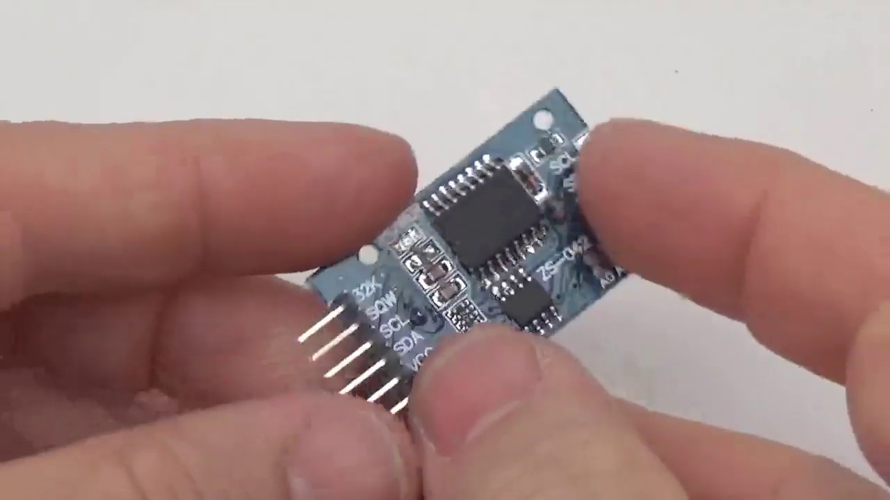 2019 Student Build - Part E: Prepare RTC module - YouTube