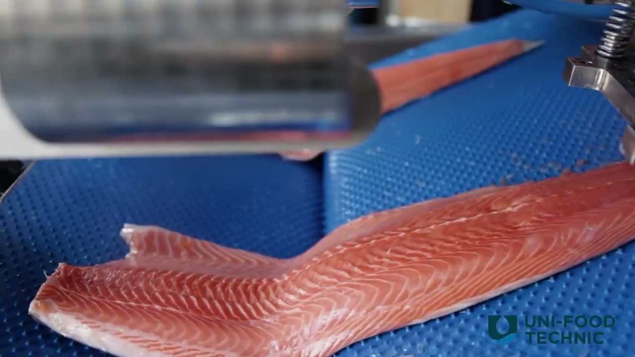 Pin bone remover 400 Six | Uni-Food Technic A/S - YouTube