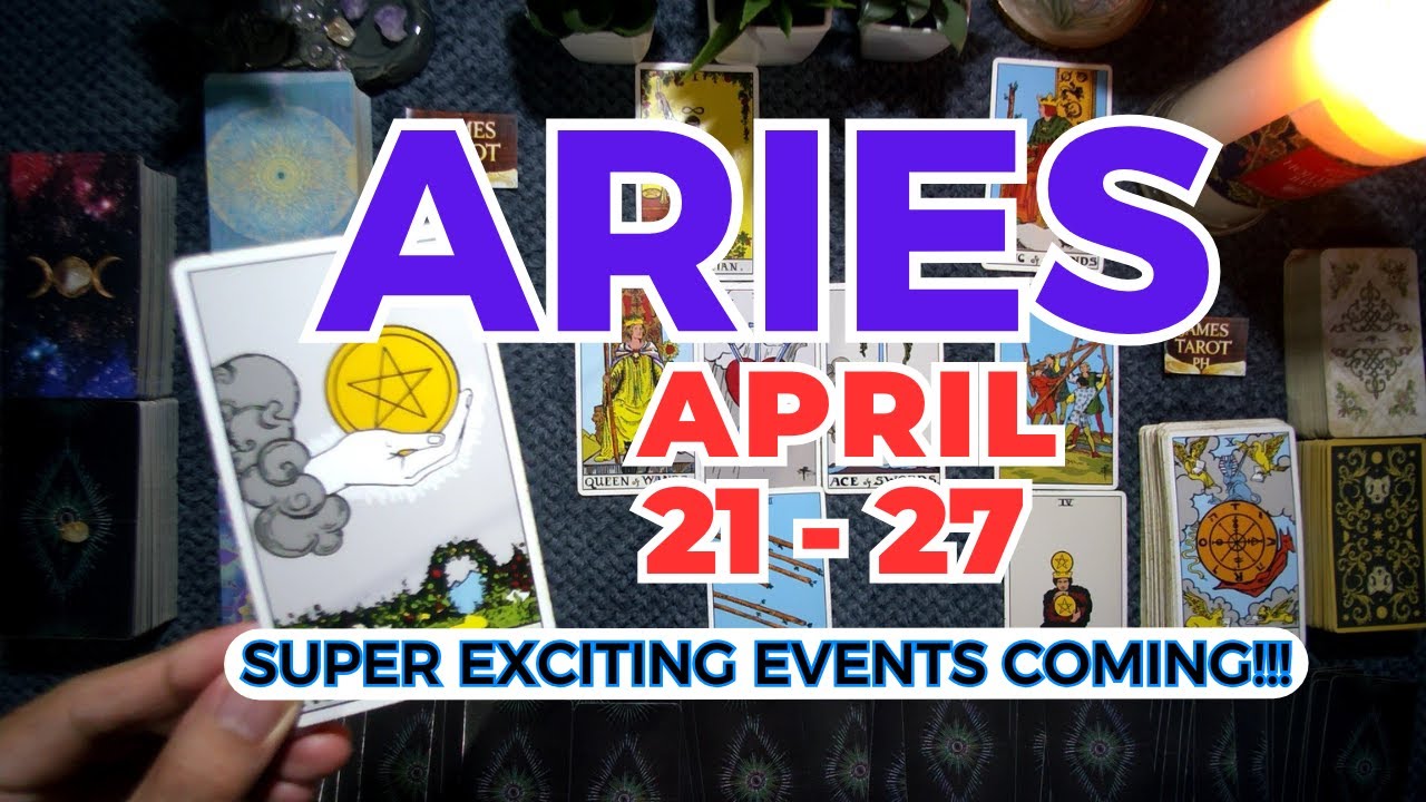 ARIES Level Up Ka Na! BAGONG CHAPTER Ng Buhay Mo Ito! | April 21 - 27 Reading - YouTube