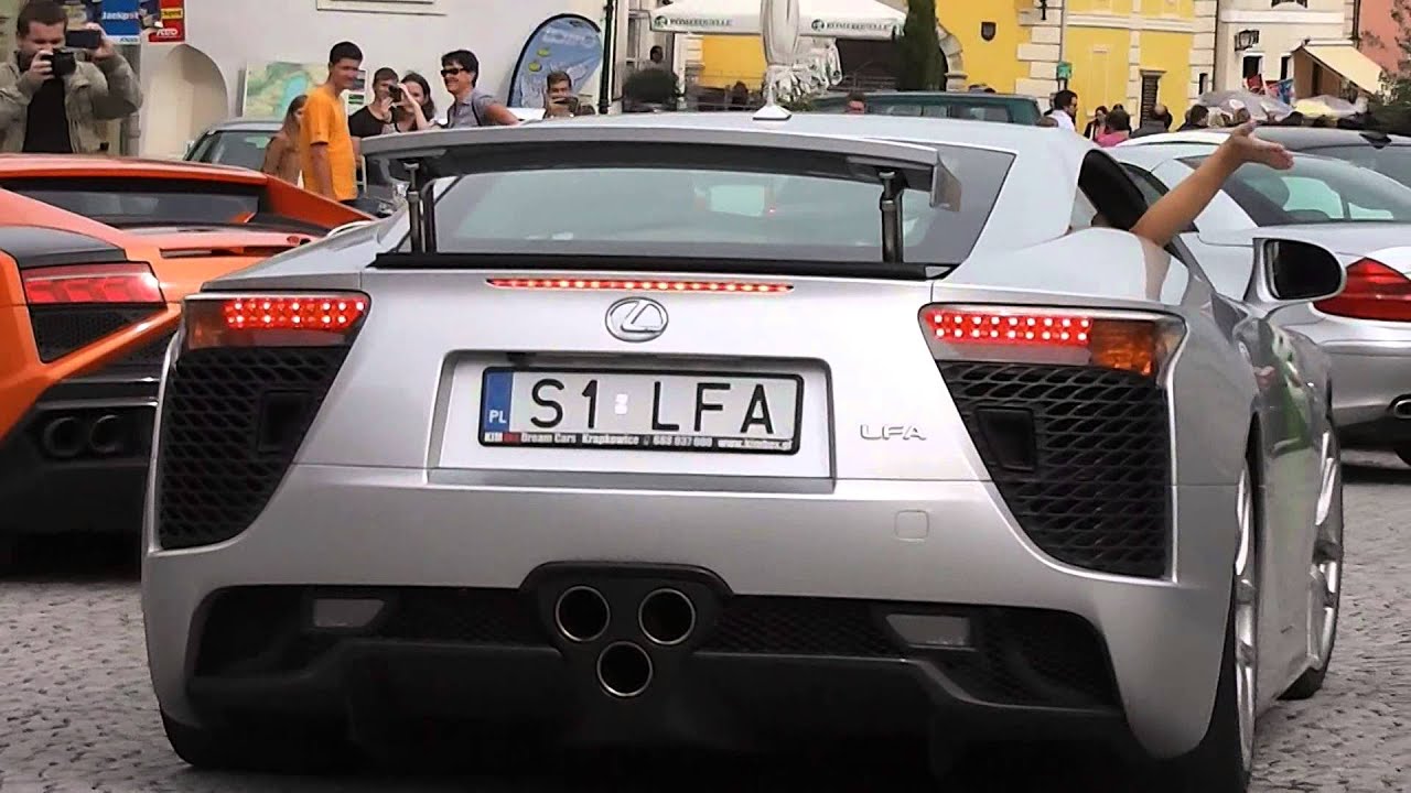 Lexus LFA Sound | CRAZY Revs! - YouTube