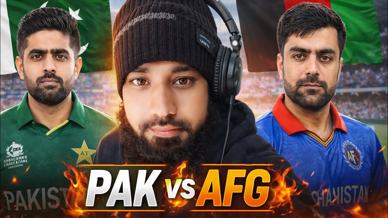 PAK vs AFG – Full Match Vlog | High Voltage Clash 🔥#cricket # ...