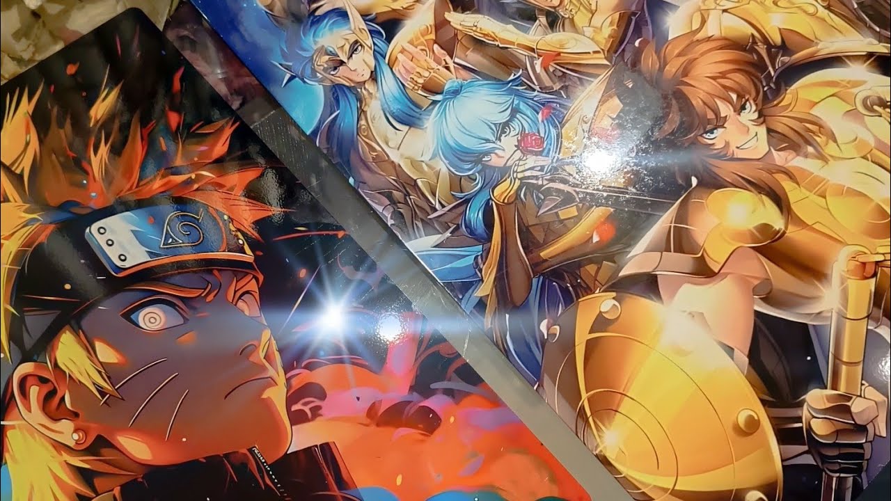 Quadros de Animes da METAL COLORS!!! Chegaram - YouTube