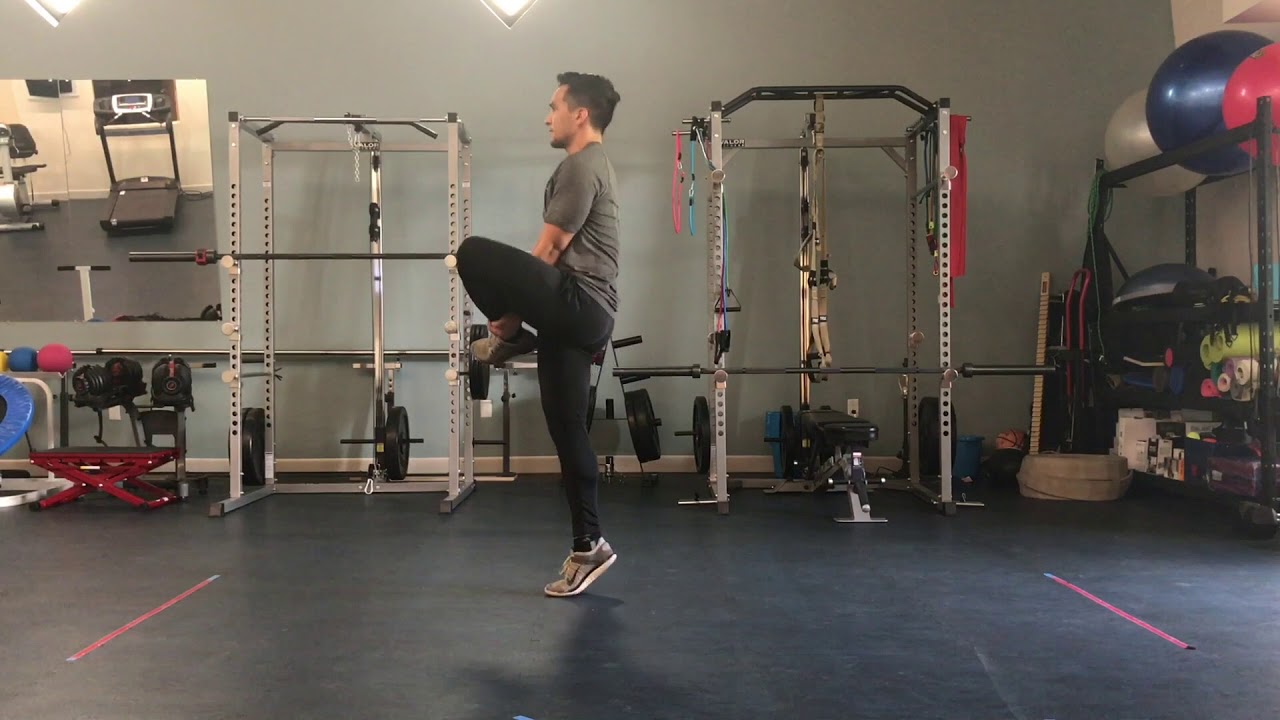 Dynamic Standing Pigeon Stretch w Tip Toe P4 - YouTube