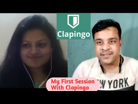 My First session with Clapingo Conversation with Monika Pal - YouTube