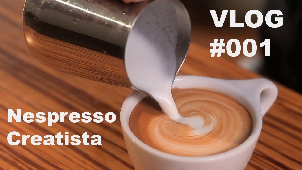 Nespresso Creatista Plus (WHITE LATTE) VLOG#001 - YouTube