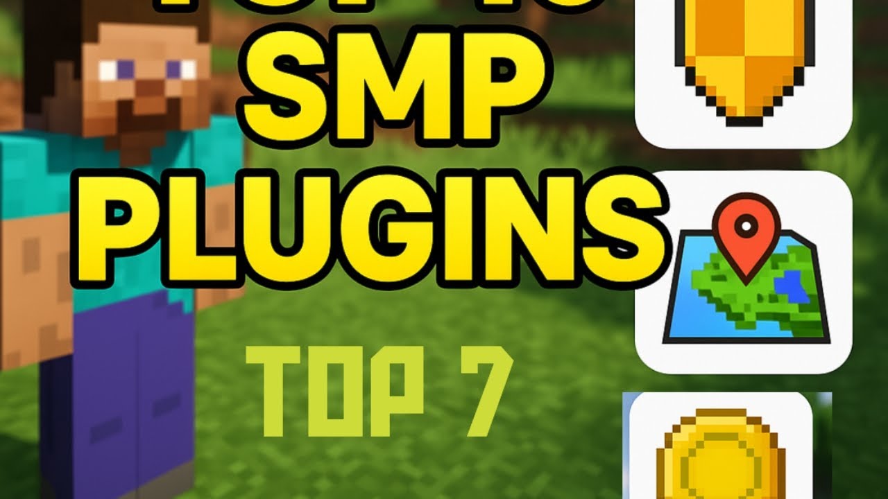 TOP 7 PLUGGINS YOU NEED TO ADD ON MINECRAFT SMP - YouTube