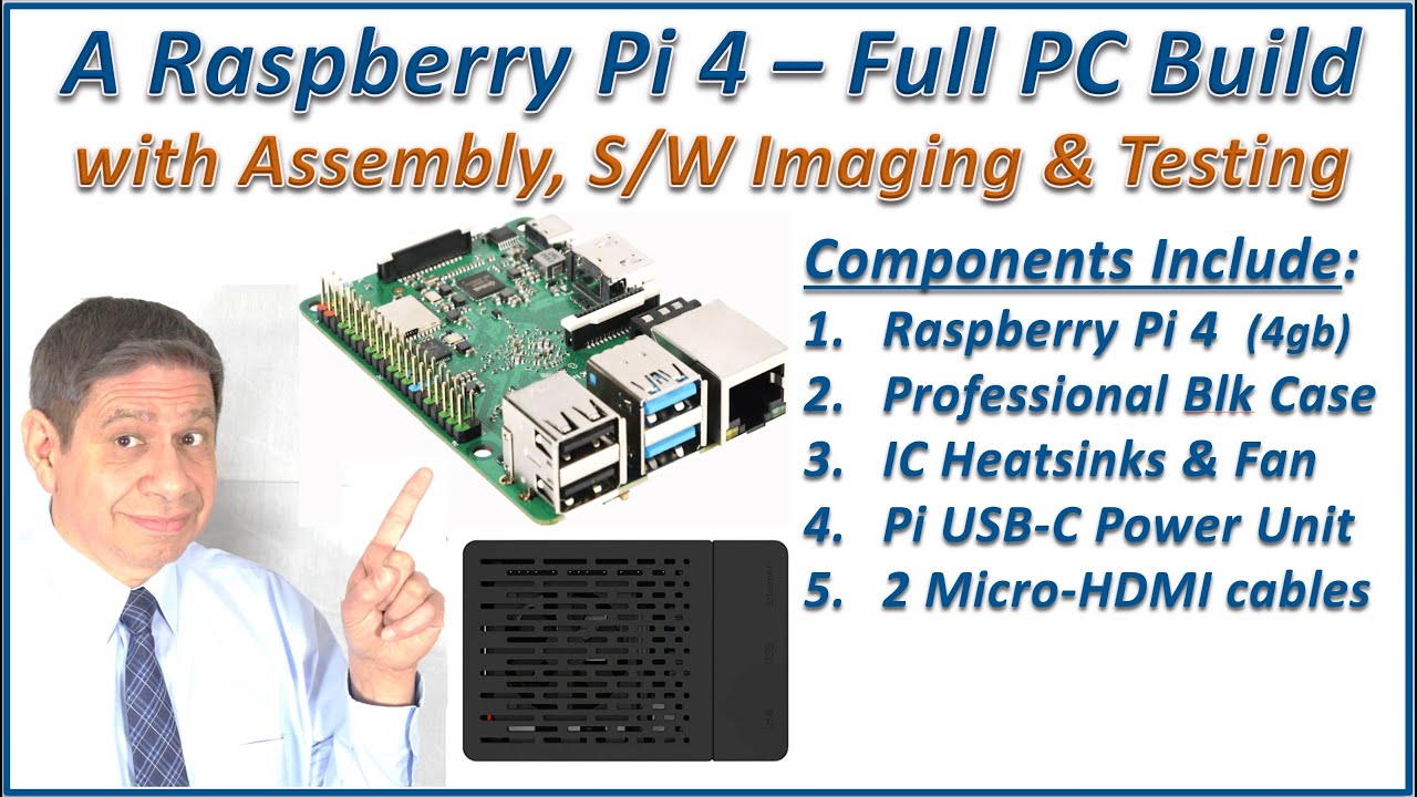 RASPBERRY PIE PERSONAL COMPUTER BUILD: Including a Pie, Pro Case, Ext ...