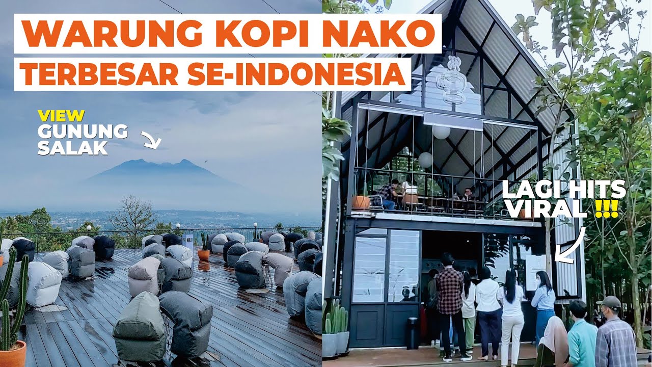REVIEW WARUNG KOPI NAKO KEBON JATI BOGOR | Tempat Ngopi Instagramable ...