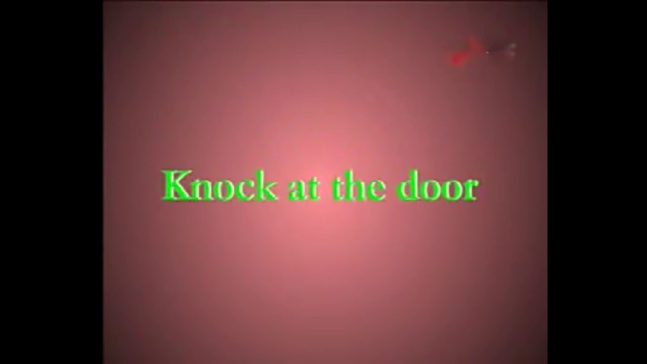 #Nurseryrhyme #knock at the door| #English rhyme for KG - YouTube
