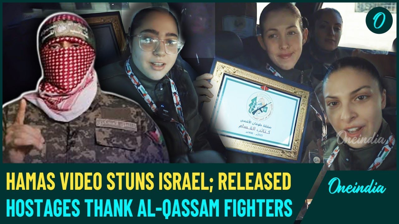 Hamas Releases Shocking Video of Hostages Thanking Them | Israeli ...