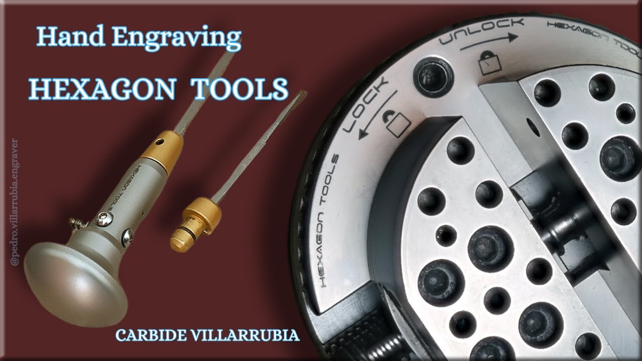 Hexagon tools .Hand Piece -Engraving Vise - YouTube