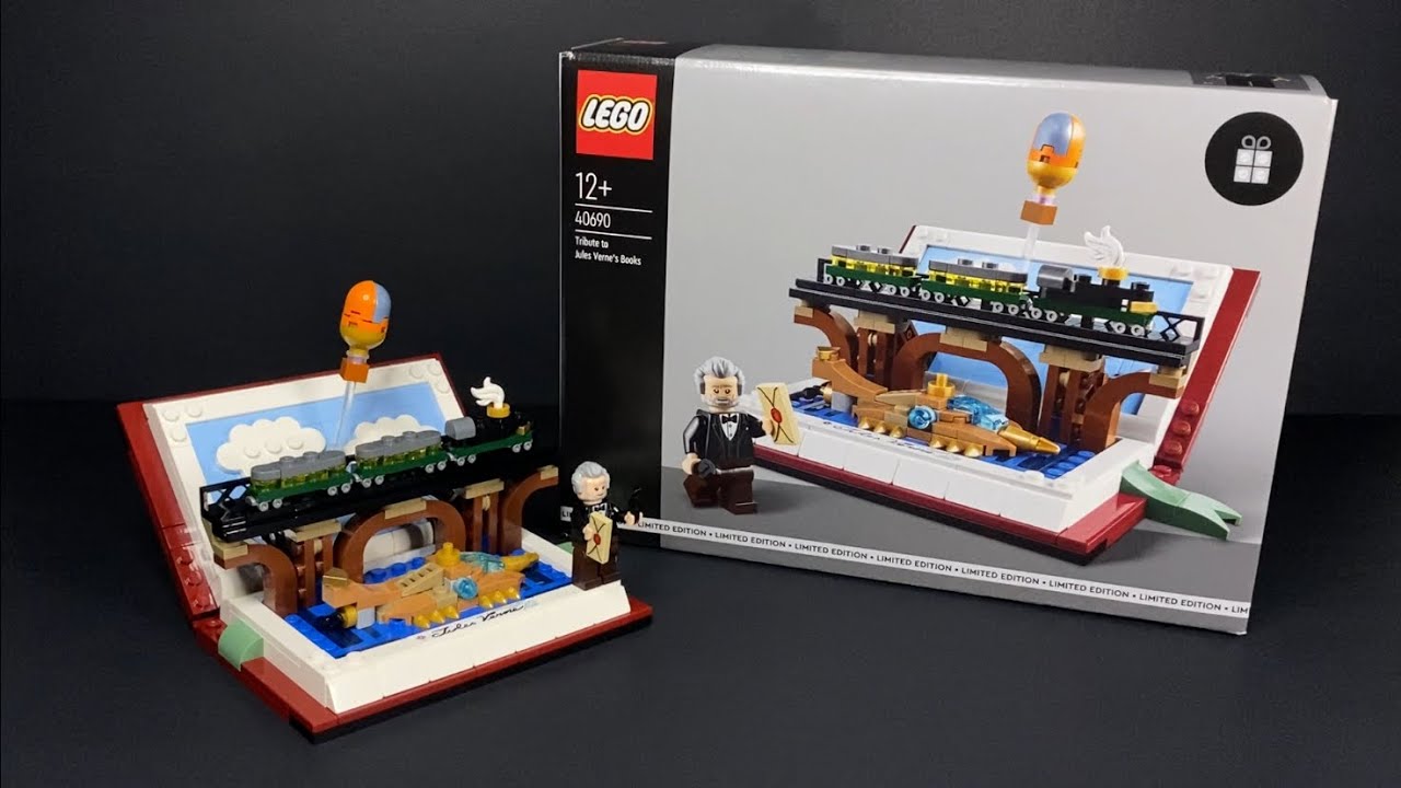 Worth $150?! LEGO 40690 Jules Verne Tribute Set GWP Review! - YouTube