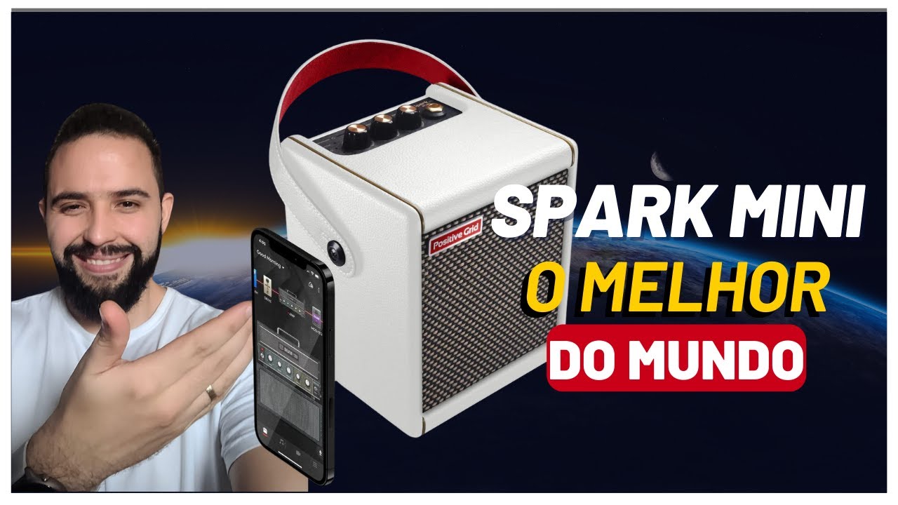 Spark Mini - O Melhor AMP portátil do MUNDO - Não tem JBL que bata ...