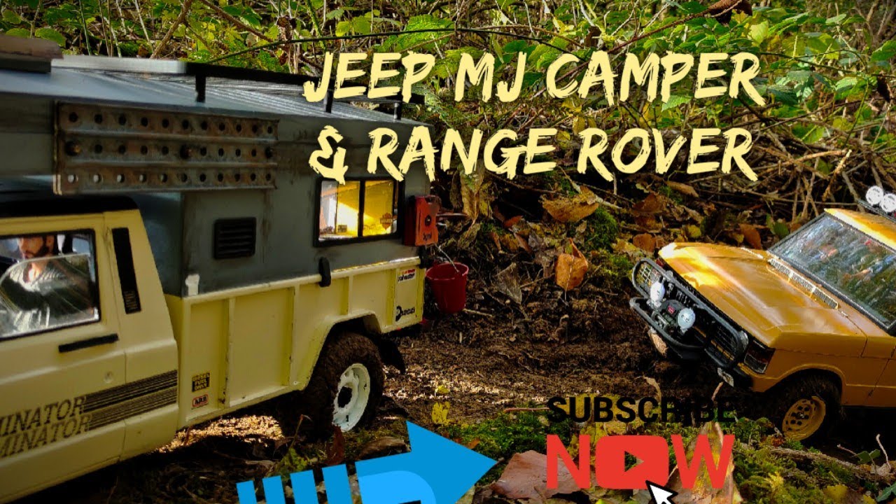 Comanche camper et Range Rover - YouTube