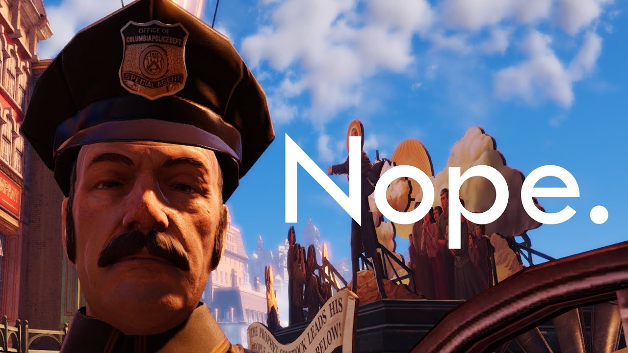 Bioshock Infinite: Crashing a Zeppelin - YouTube