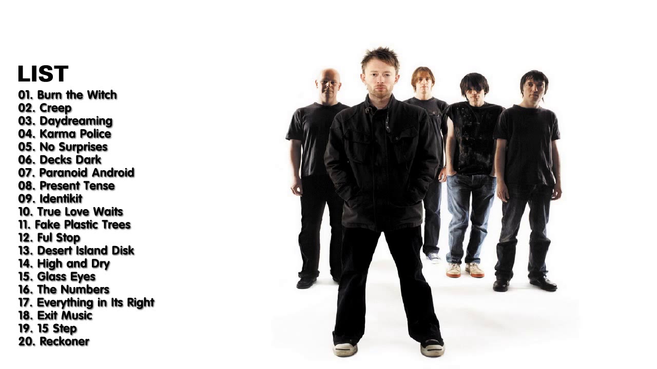 Radiohead greatest hits full album - YouTube