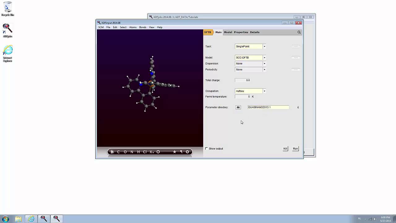 ADF-DFTB Tutorial 4: UV/Vis spectrum of Ir(ppy)3 - YouTube
