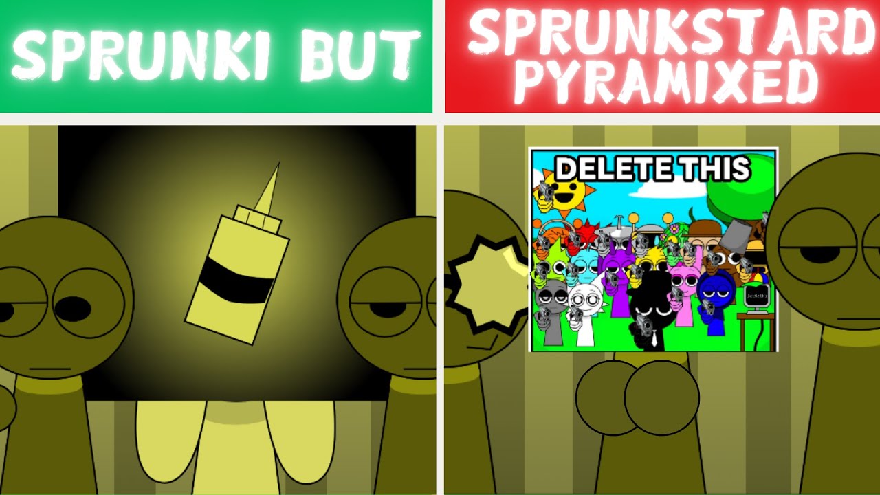 Sprunki but Sprunkstard Pyramixed😱 - YouTube