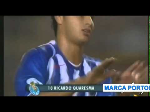 Grande Golo de Ricardo Quaresma FC Porto - Valencia Supertaça Europeia 2004