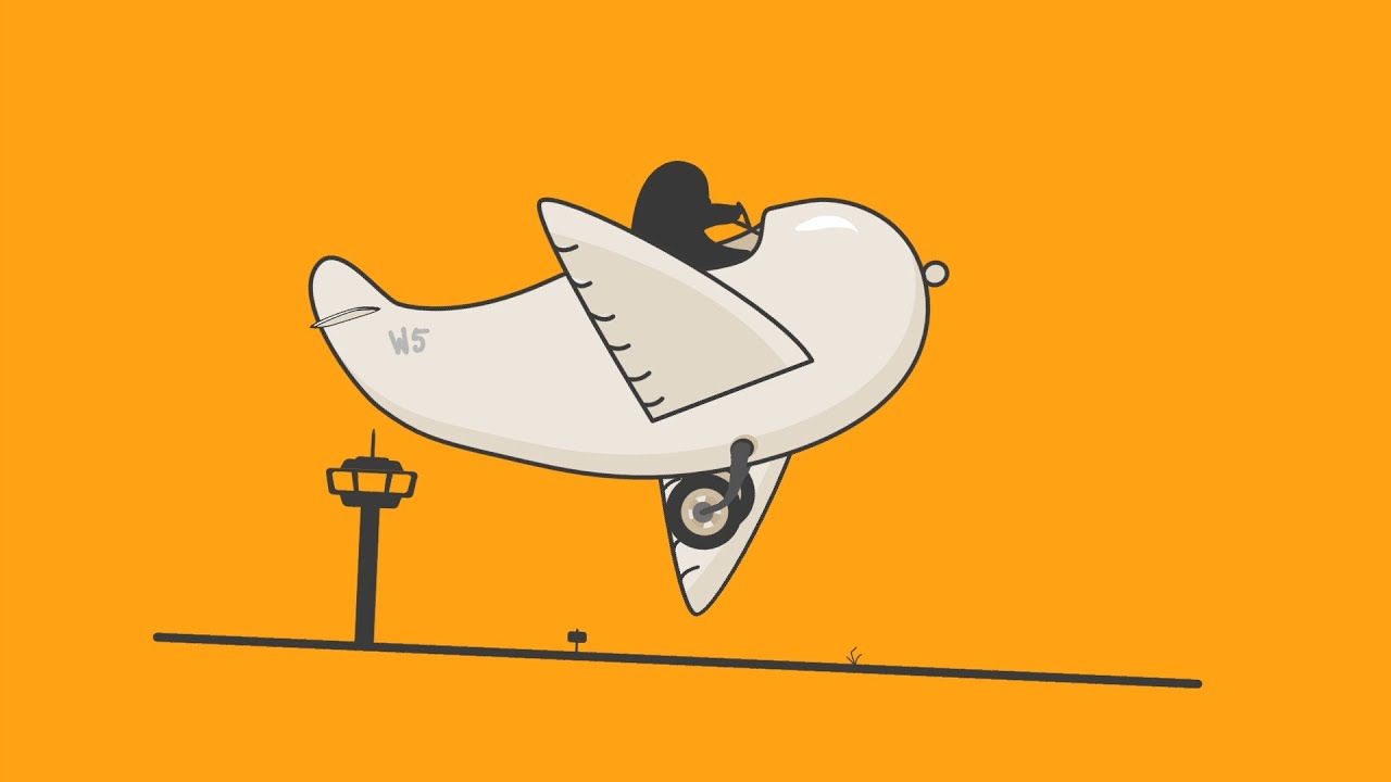 Seamless Looping 2D Wing Plane Animation (Animated using Spine Pro ...