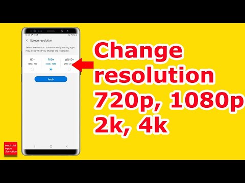 How to Know What is the Maximum Resolution of Your Phone and How to Change it | 720p, 1080p, 2K, 4K