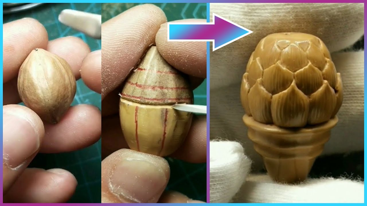 Amazing Carving on Walnut | Walnut Carve art |EP#13 - YouTube