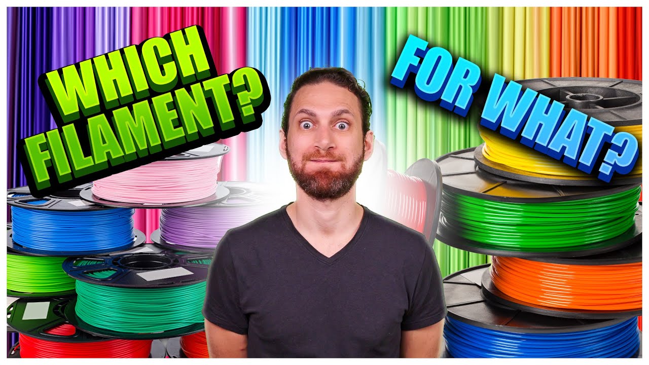 The 5 Filament Types You Need To Know And What They re Good For YouTube